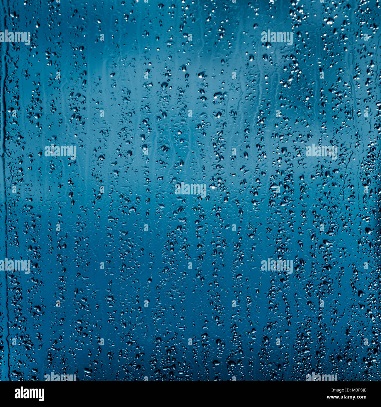 View through a rain splattered window High Resolution Stock Photography ...