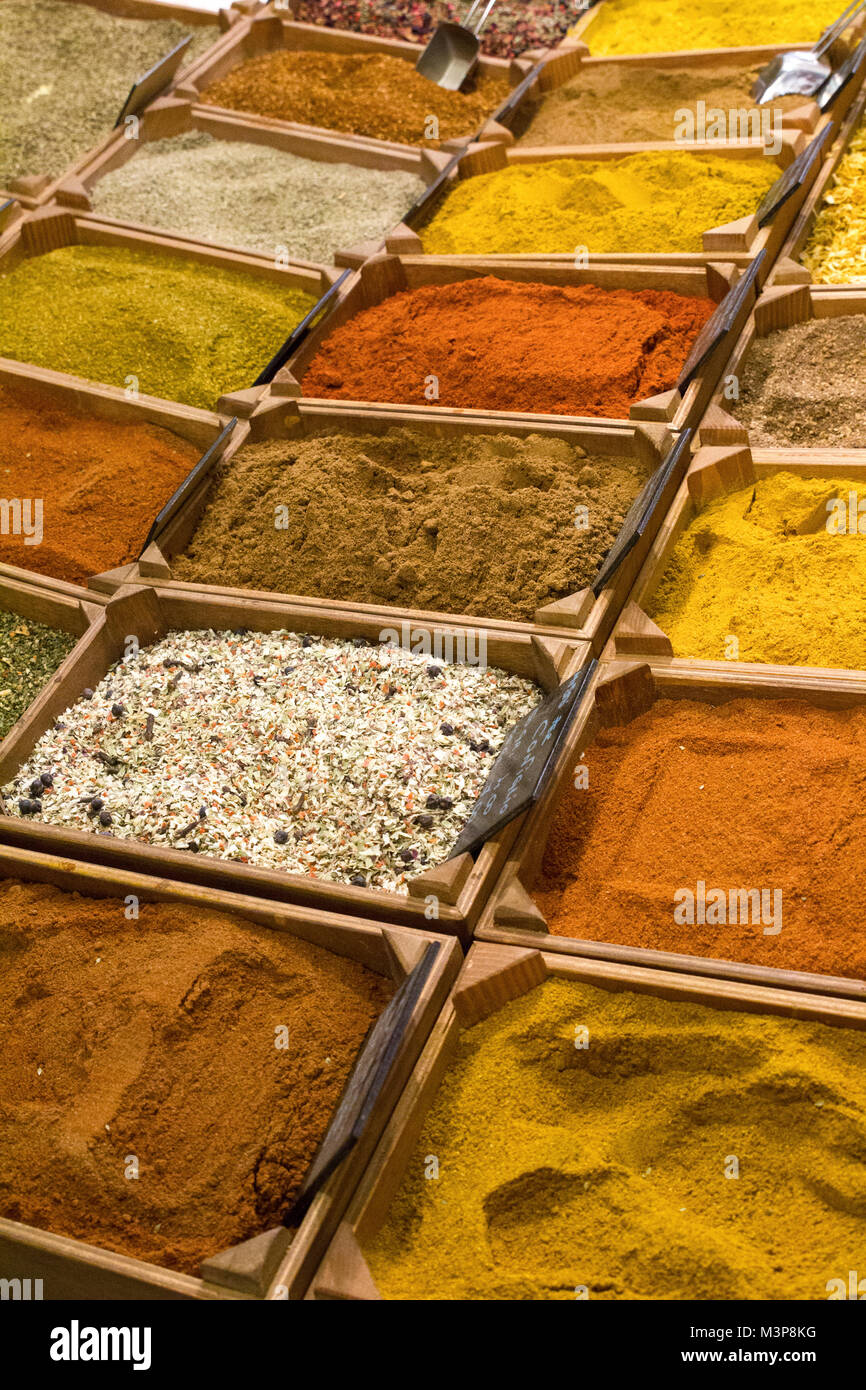 detail of indian hot spices Stock Photo - Alamy