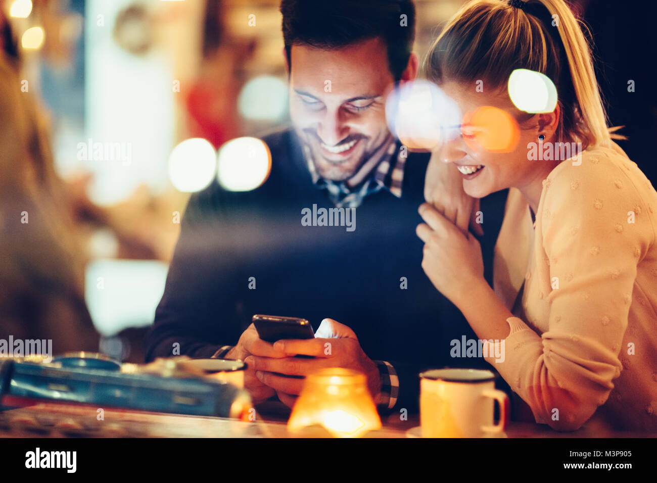 Happy anniversary restaurant hi-res stock photography and images - Alamy