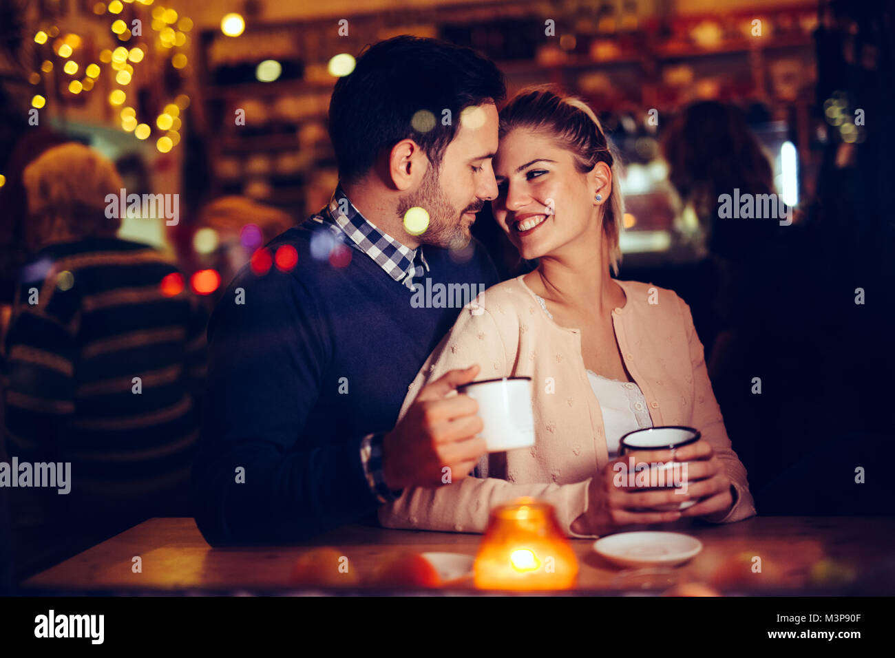 Dating at night hi-res stock photography and images - Alamy