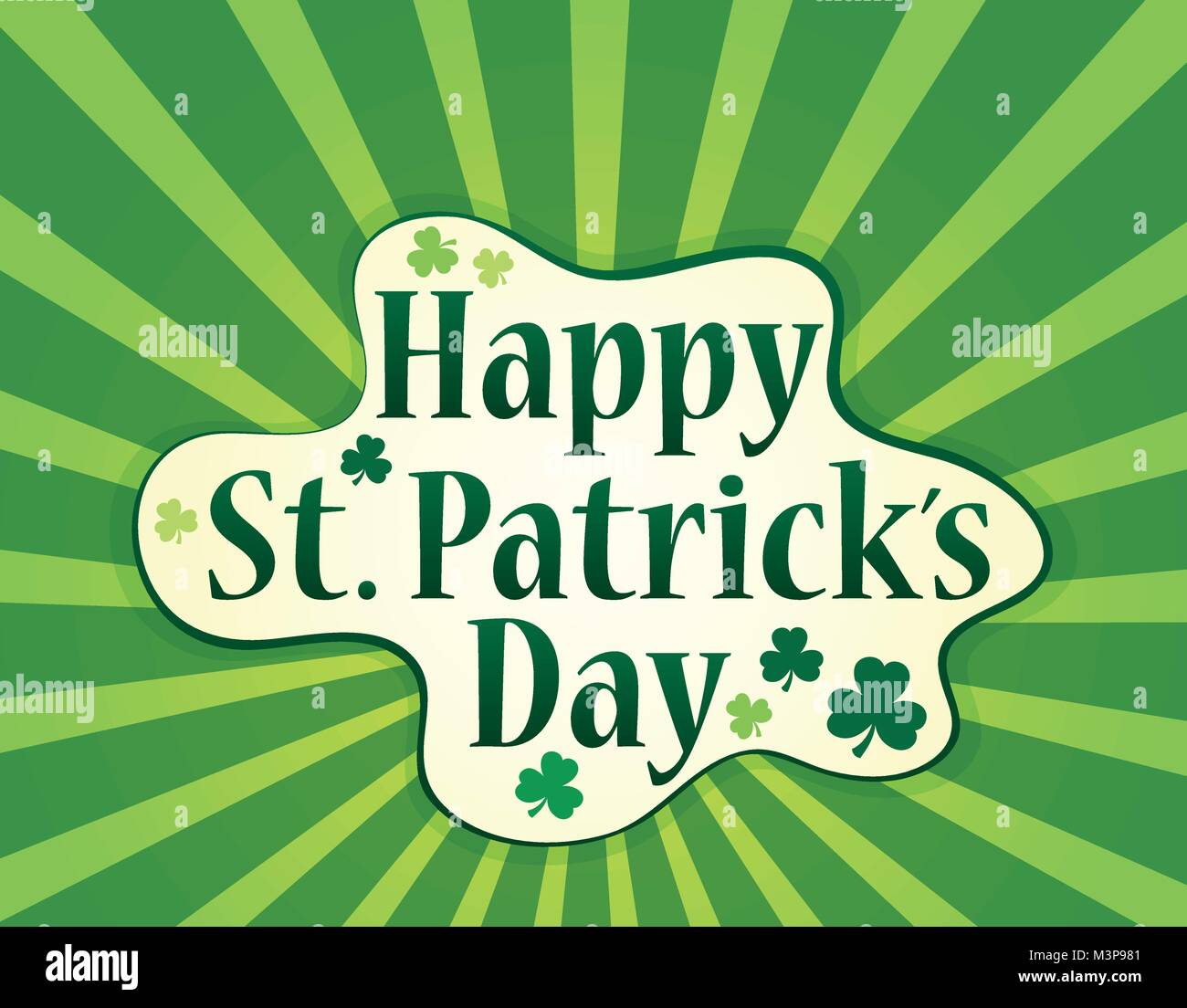 Happy St Patricks Day theme 2 - eps10 vector illustration Stock Vector ...