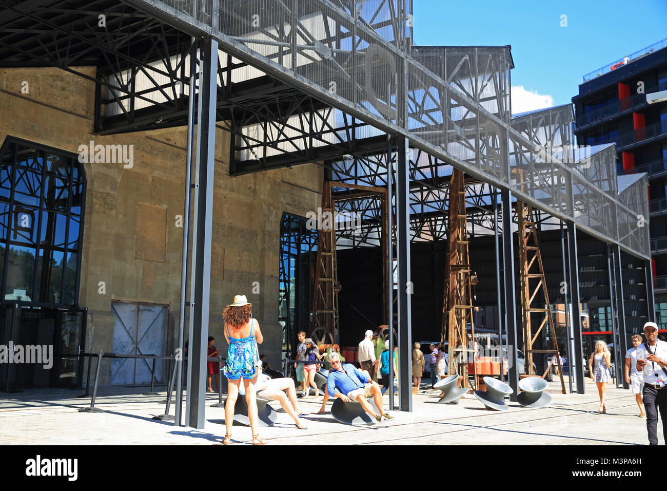 The new Zeitz MOCAA, in a historic grain silo building, designed by ...