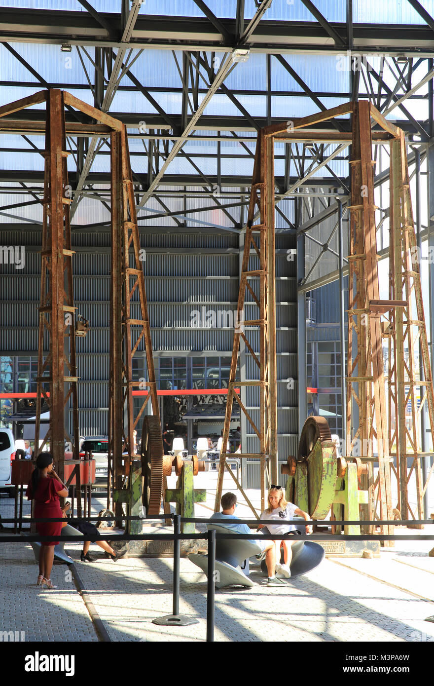 The new Zeitz MOCAA, in a historic grain silo building, designed by ...