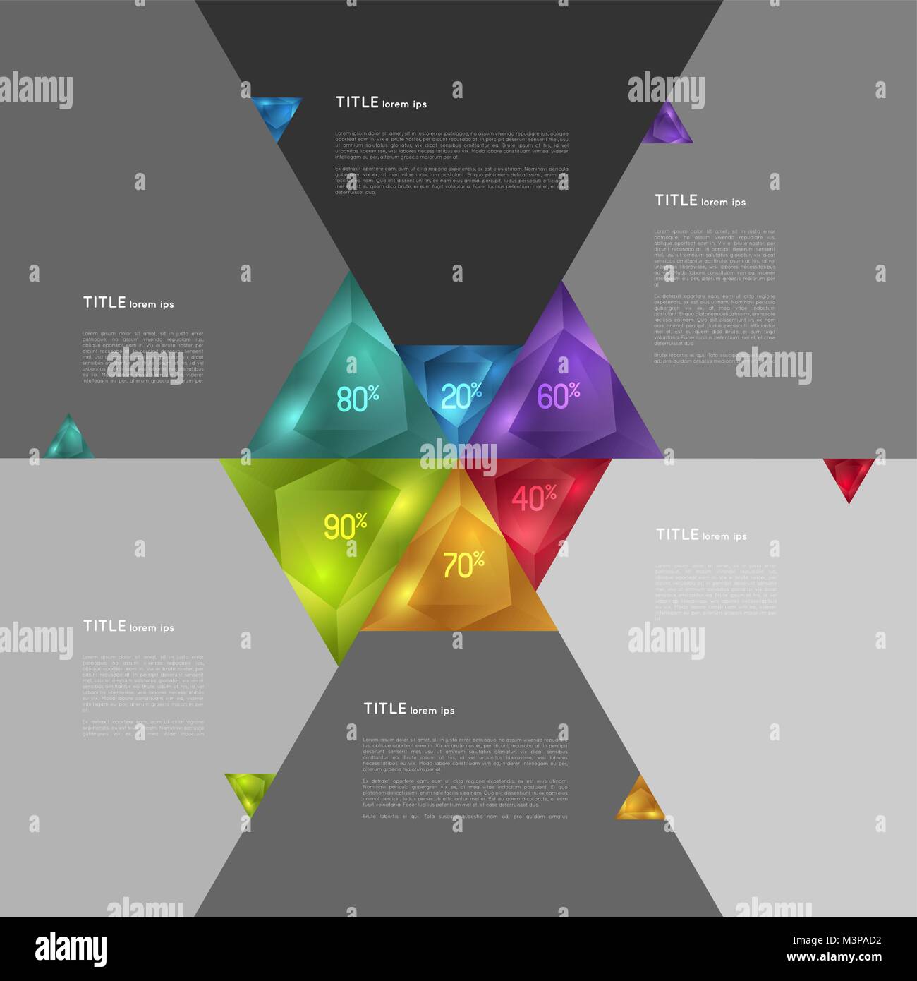 Triangles design hi-res stock photography and images - Alamy
