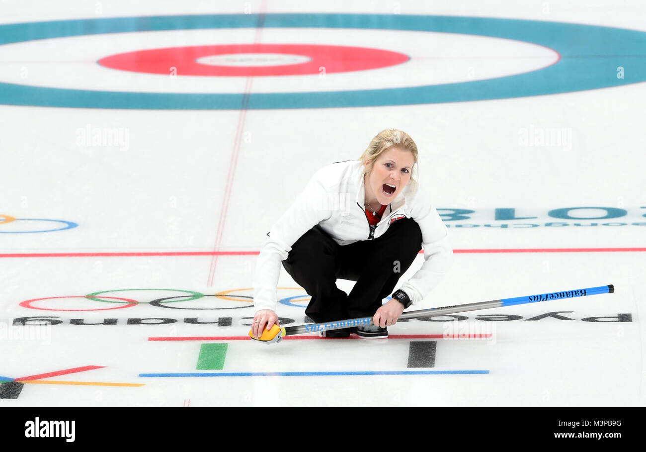 Pyeongchang, South Korea. 12th Feb, 2018. Norway's Kristin Skaslien ...