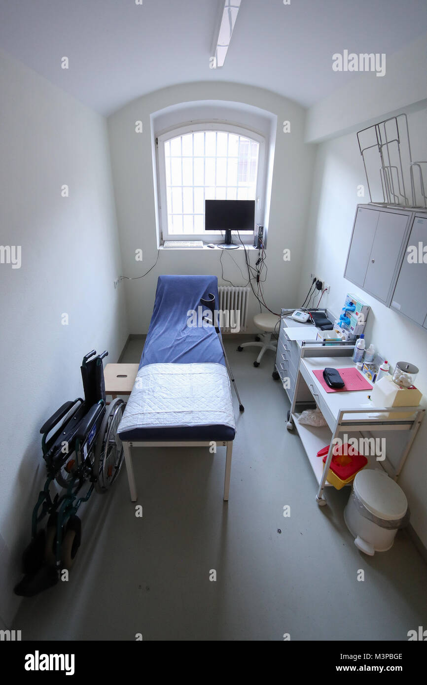 A treatment room for older inmates in the senior tract in the prison in ...