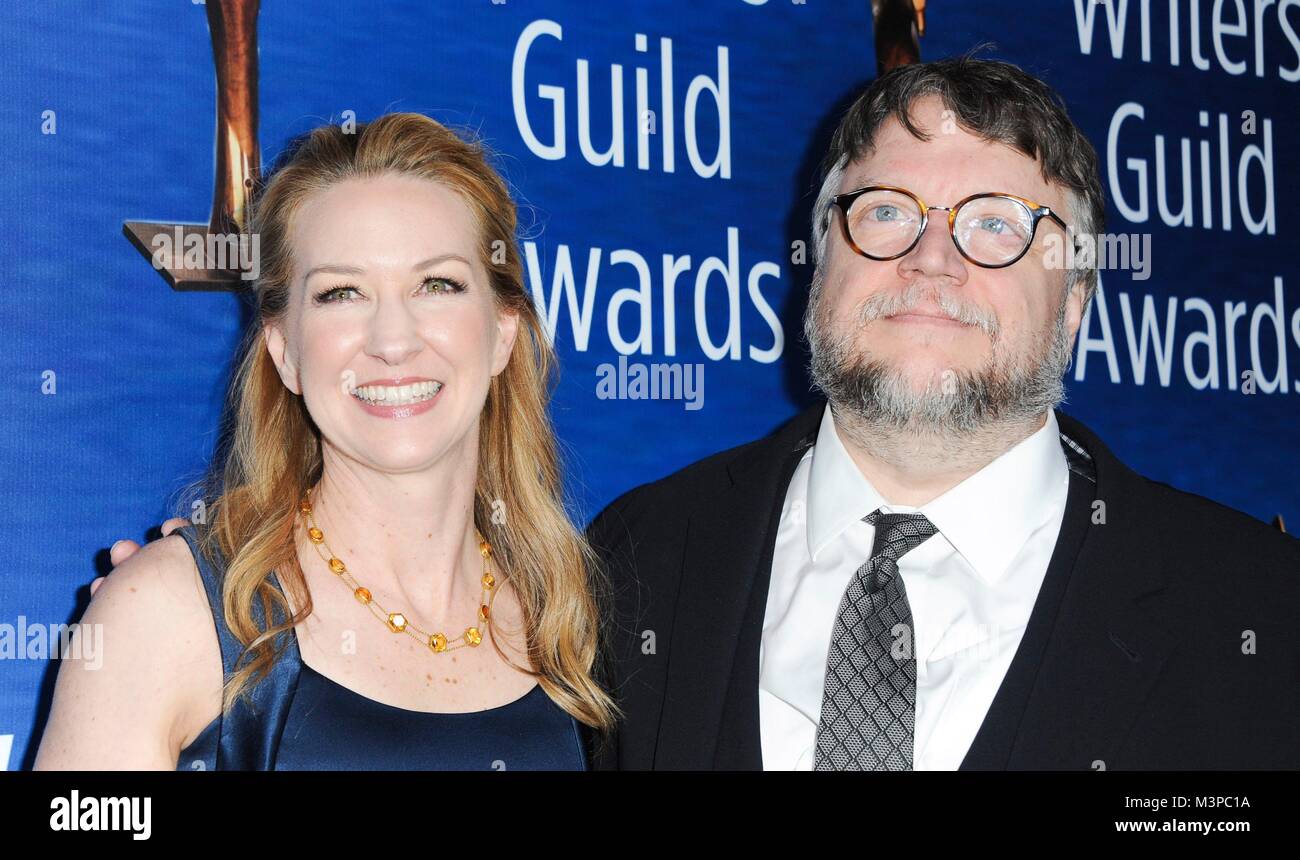 Beverly Hills, USA. 11th Feb, 2018. Vanessa Taylor, Guillermo del Toro ...