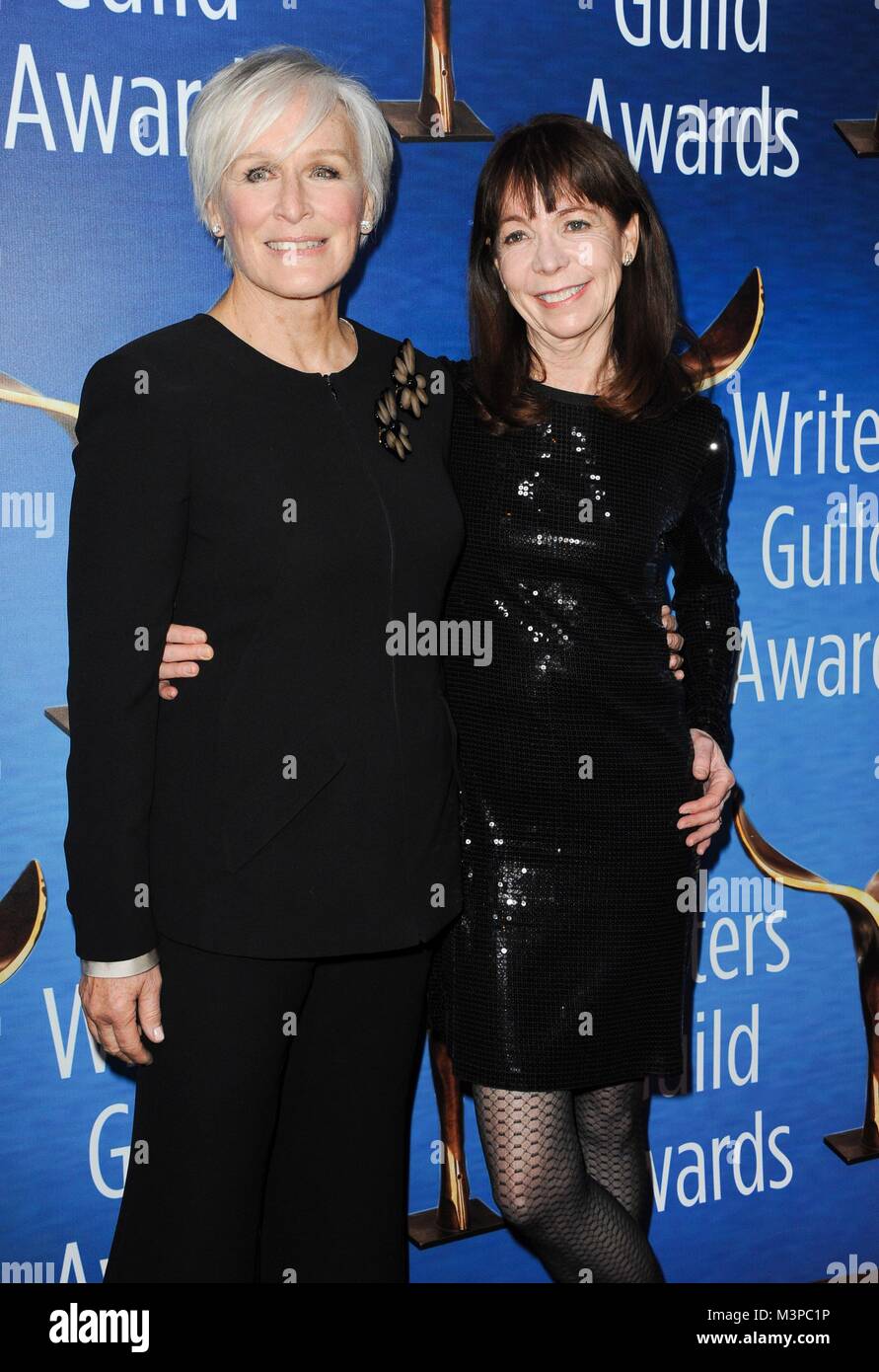 Beverly Hills, USA. 11th Feb, 2018. Glenn Close, Alison Cross at ...