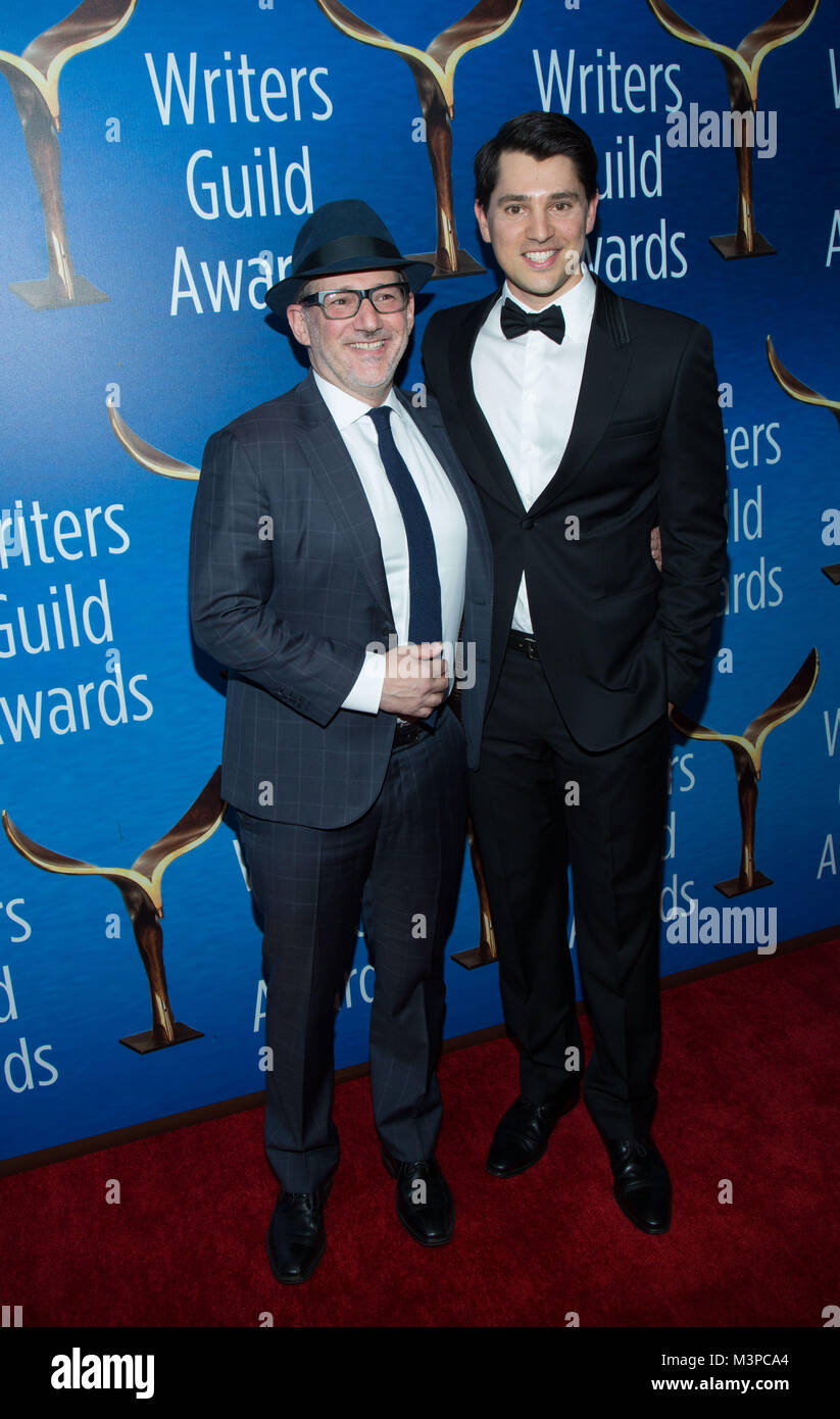 Beverly Hills, USA. 11th Feb, 2018. Jeff Astrof and Nicholas D'Agosto ...