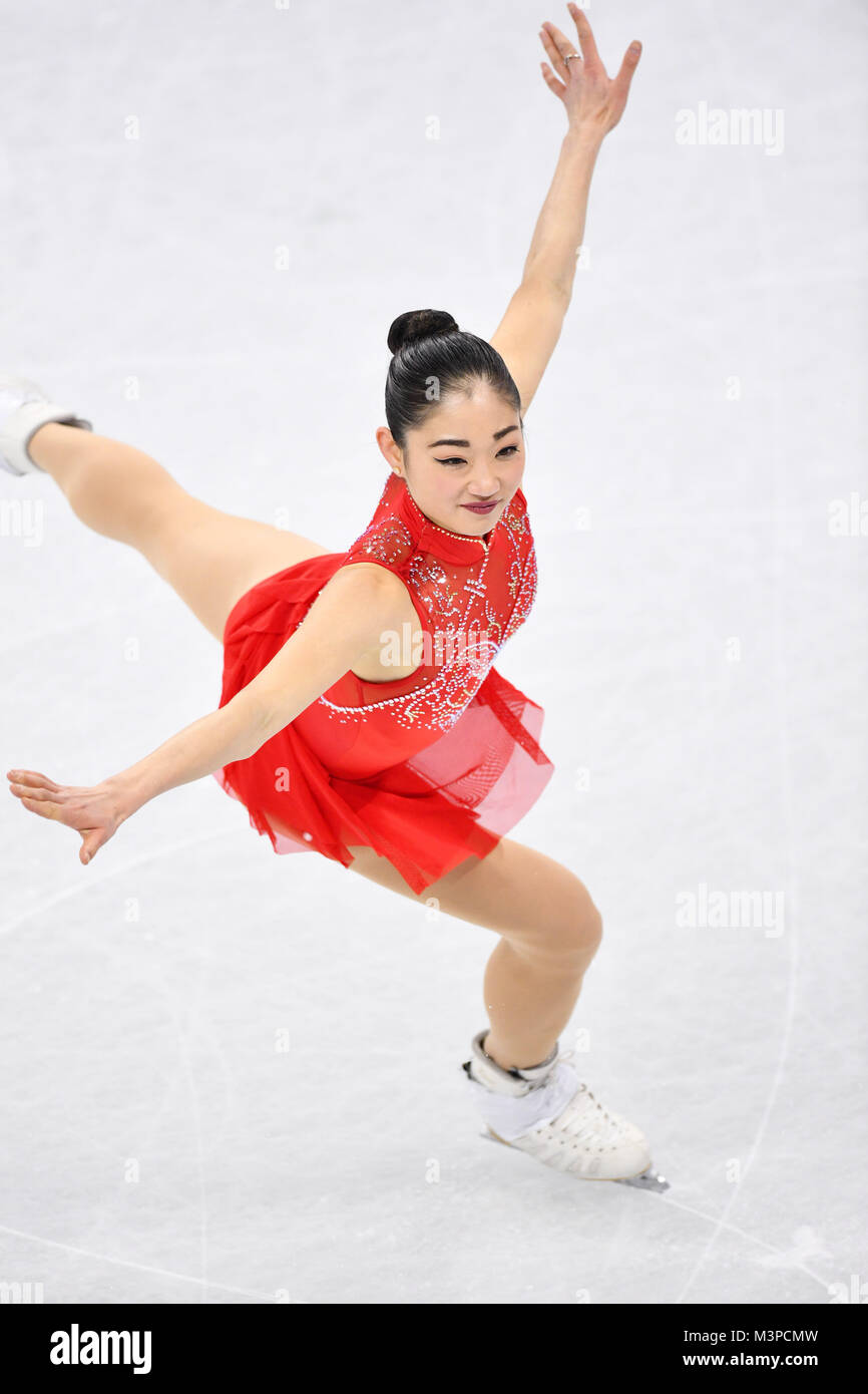 Gangneung, South Korea. Credit: MATSUO. 12th Feb, 2018. Mirai Nagasu ...
