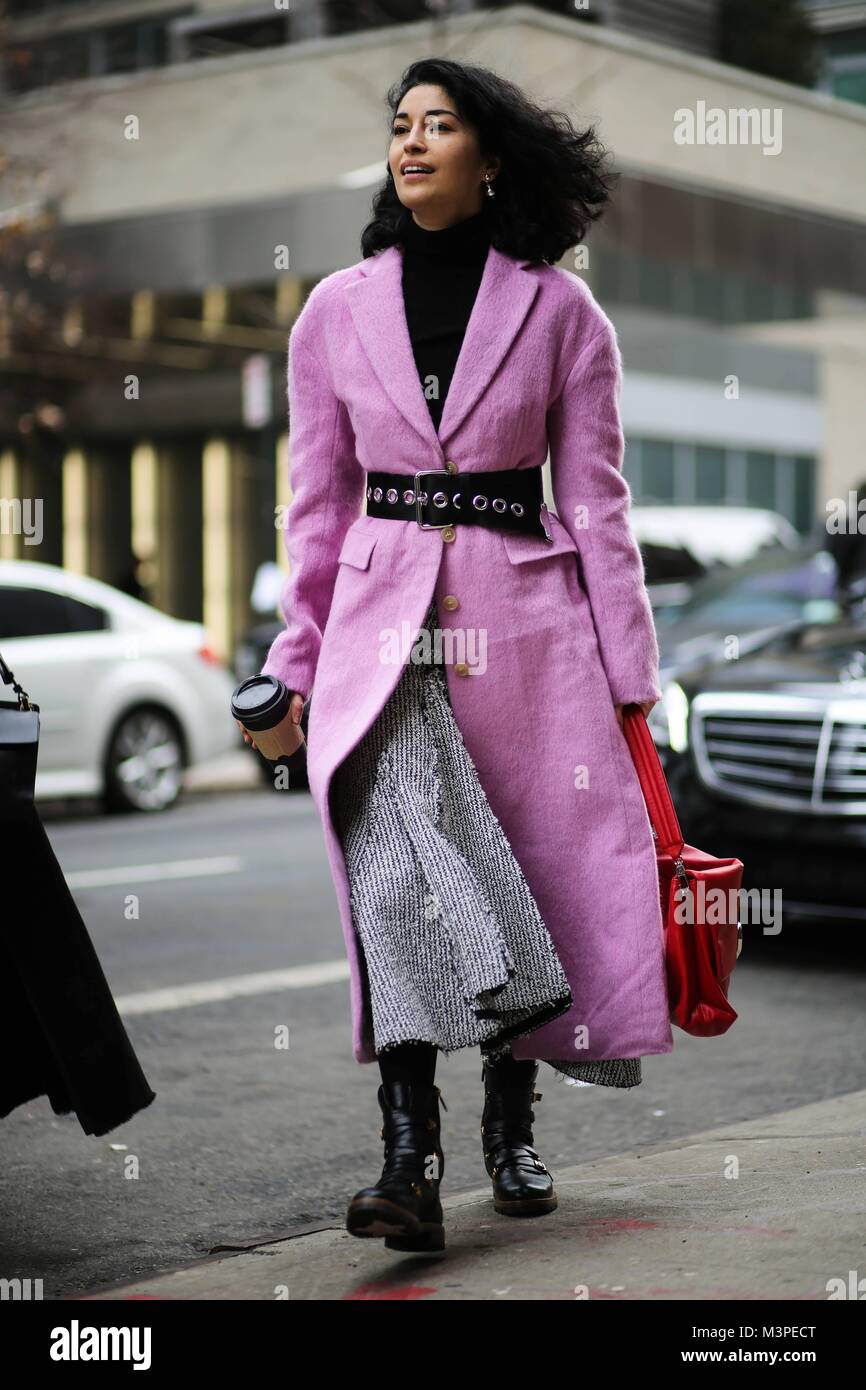 Caroline Issa, Editor of Tank Magazine, attending a runway show during ...