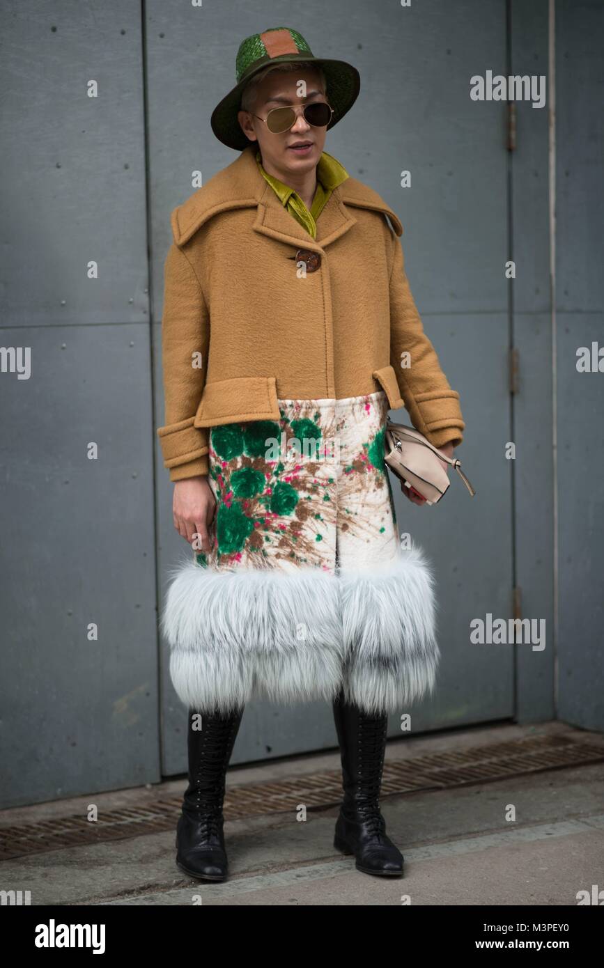 New York City, USA. 10th Feb, 2018. Blogger Bryanboy arriving for a ...
