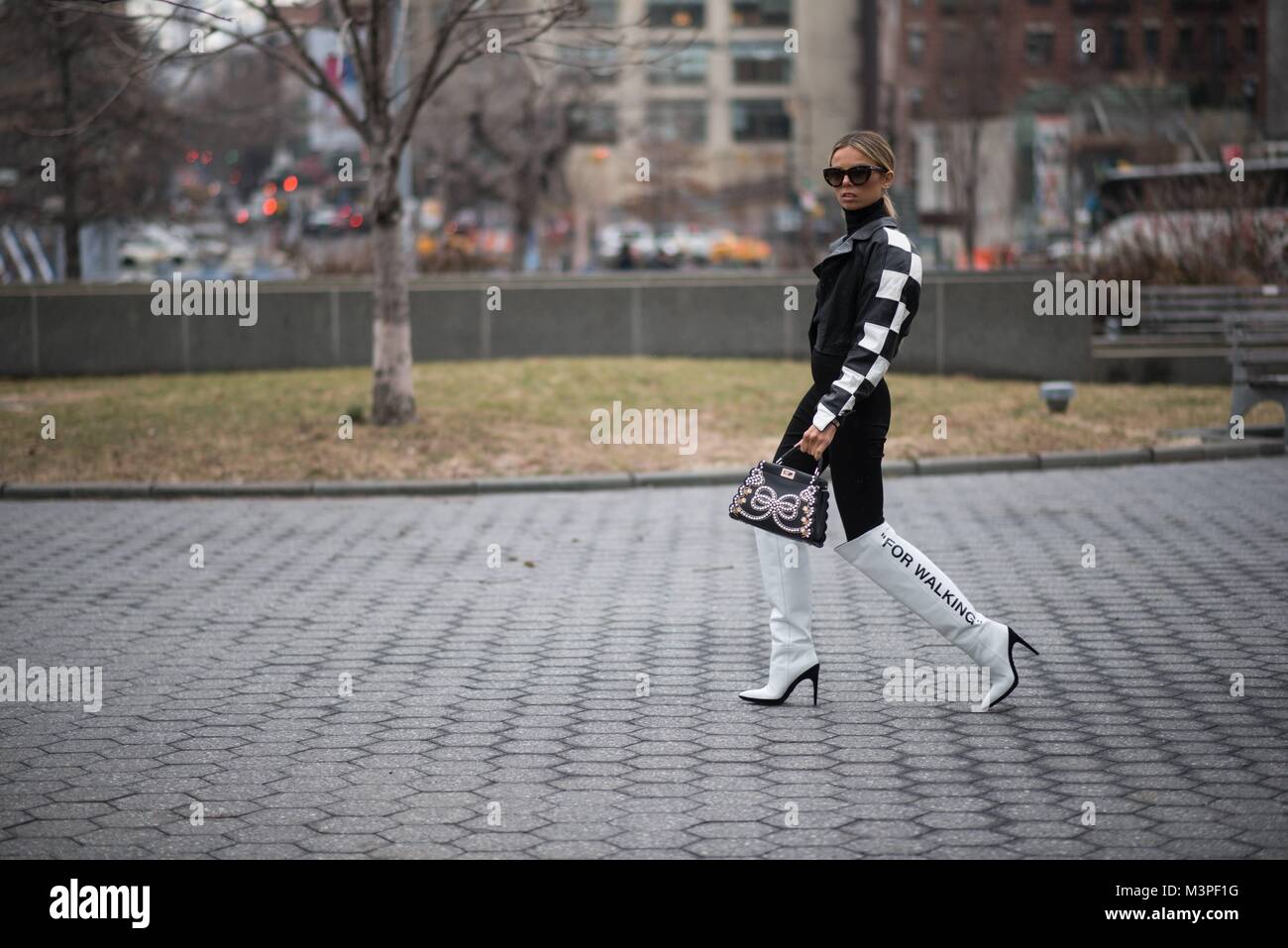 New York City, USA. 10th Feb, 2018. Erica Pelosini Leeman, Art Director ...