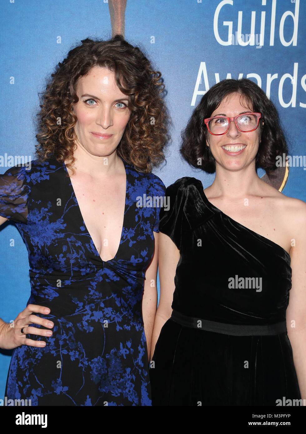Beverly Hills, USA. 11th Feb, 2018. Liz Flahive, Carly Mensch, at the ...