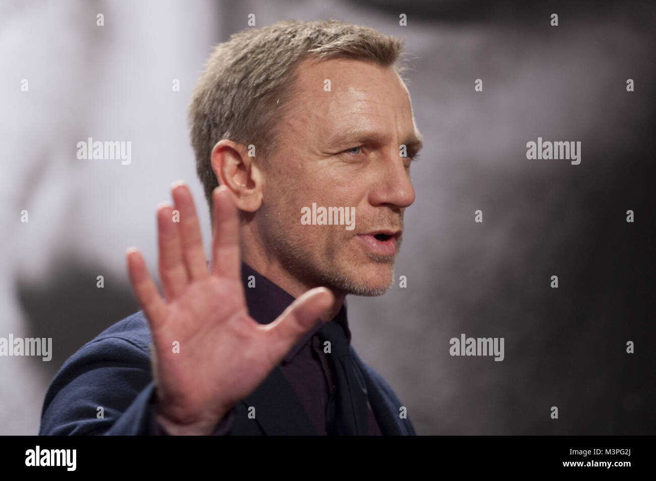 Berlin, Germany. 05th Jan, 2012. British actor Daniel Craig attends the ...