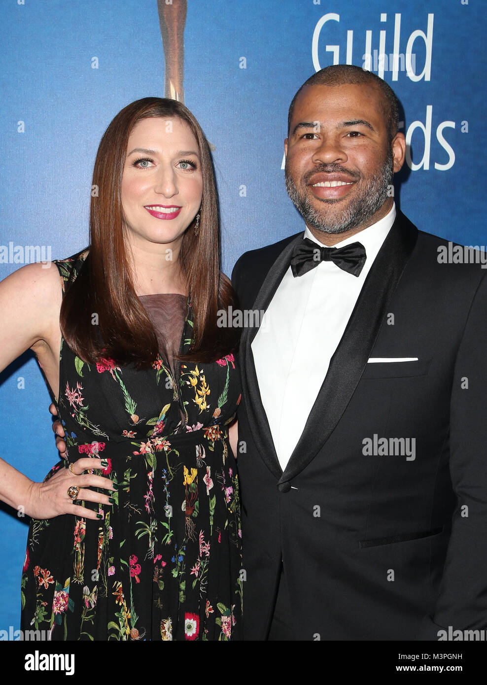 Beverly Hills, USA. 11th Feb, 2018. Chelsea Peretti, Jordan Peele, at ...