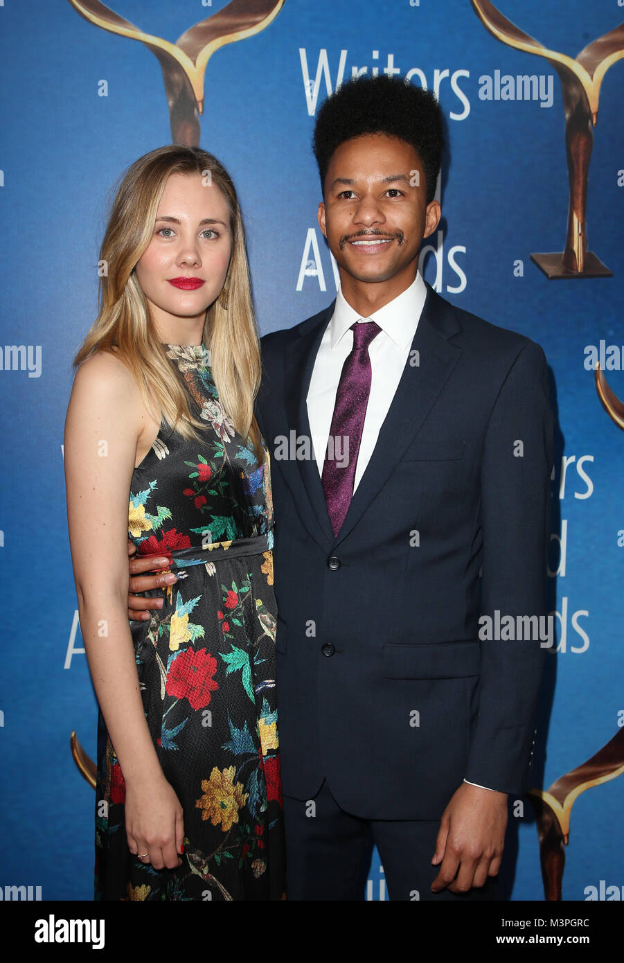Beverly Hills, USA. 11th Feb, 2018. Rebecca Forsythe, Willie Hunter, at ...
