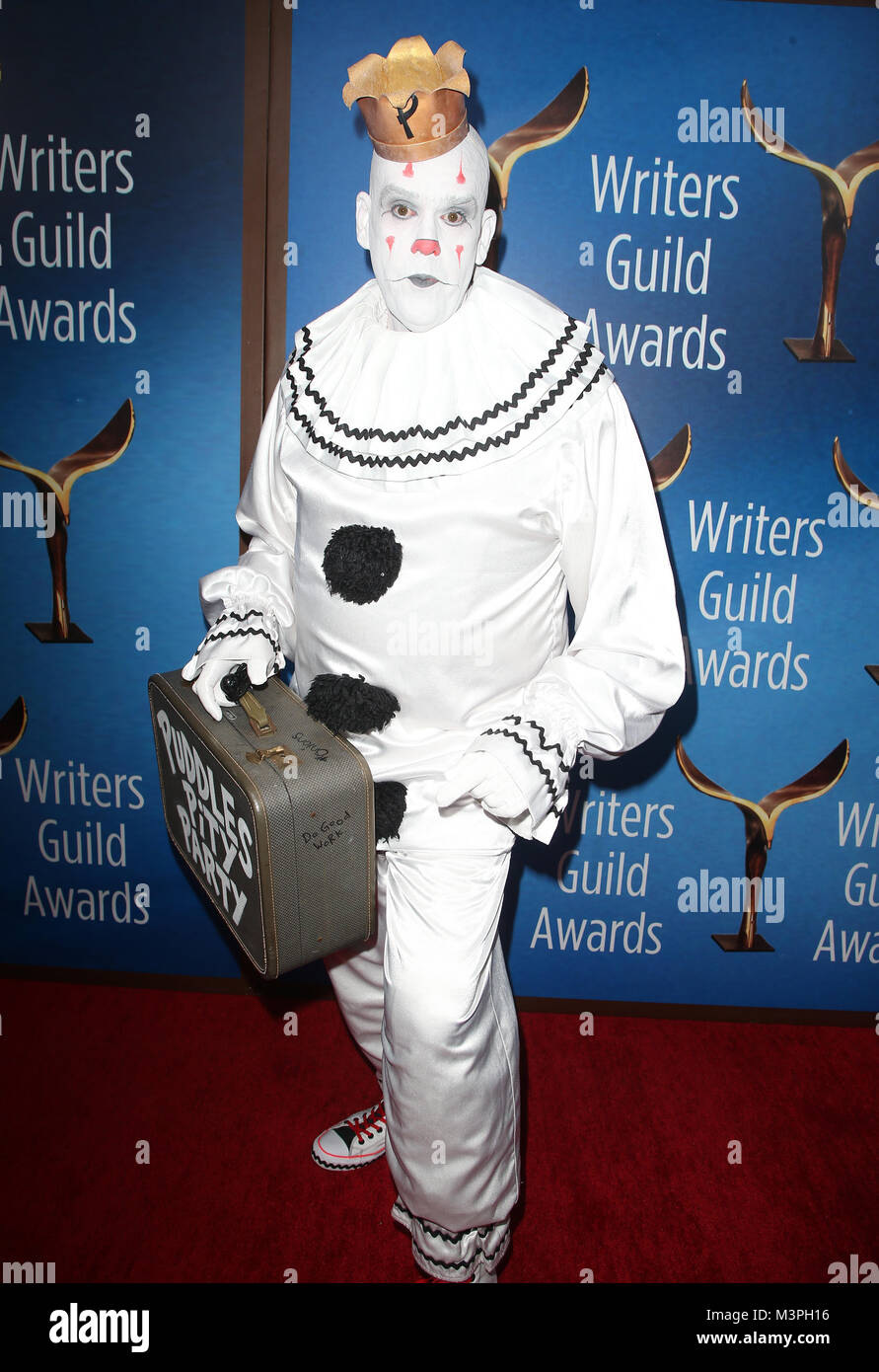 Beverly Hills, USA. 11th Feb, 2018. Mike Geier aka Puddles Pity Party ...