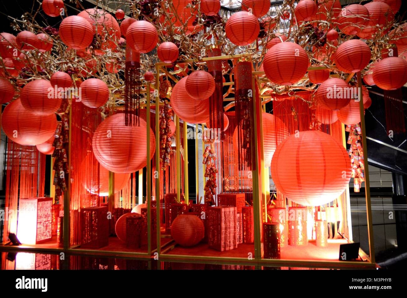 Shanghai, China. 11th February 2018. Most important holiday in China ...