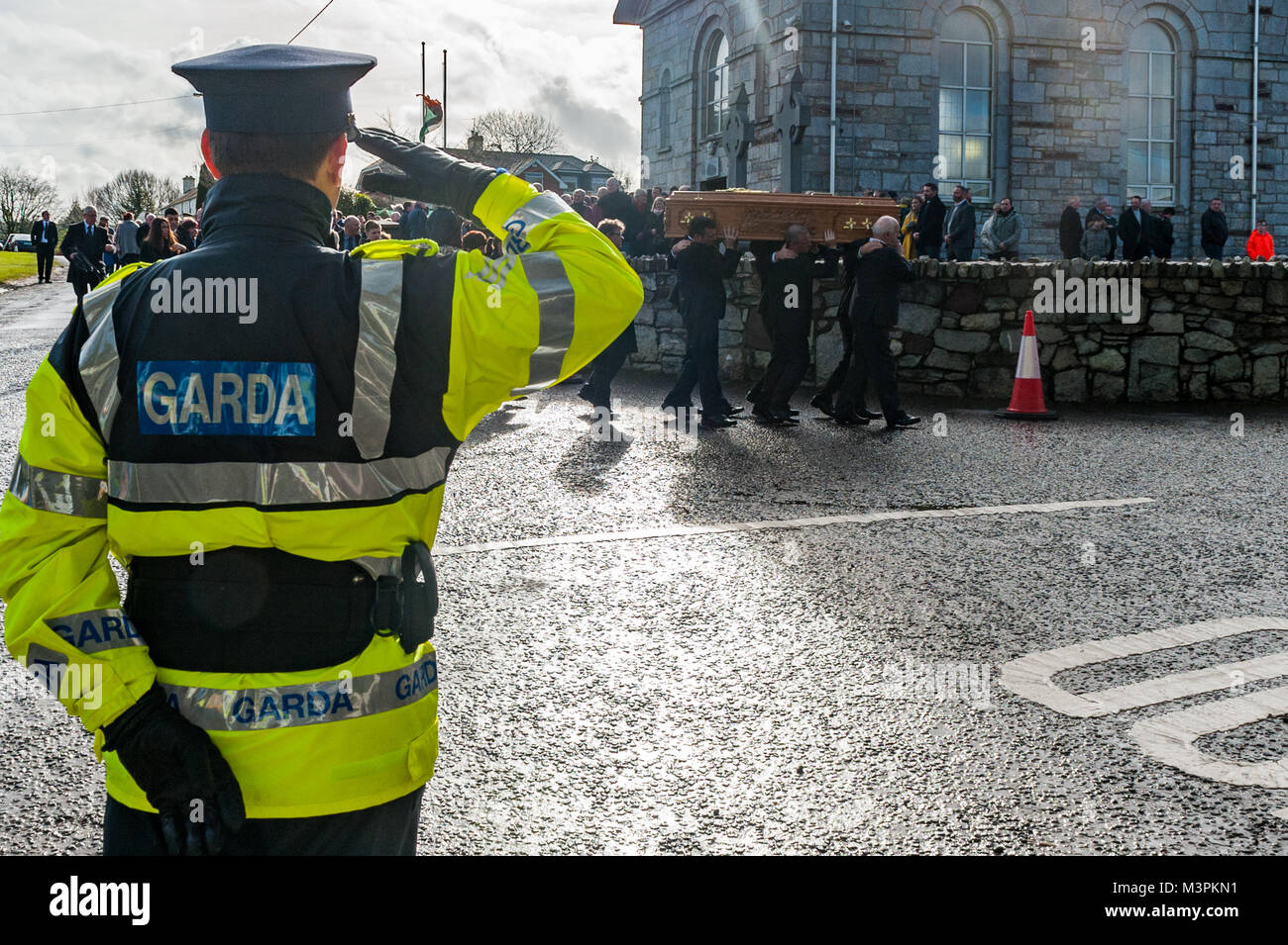 Garda funeral hi-res stock photography and images - Alamy