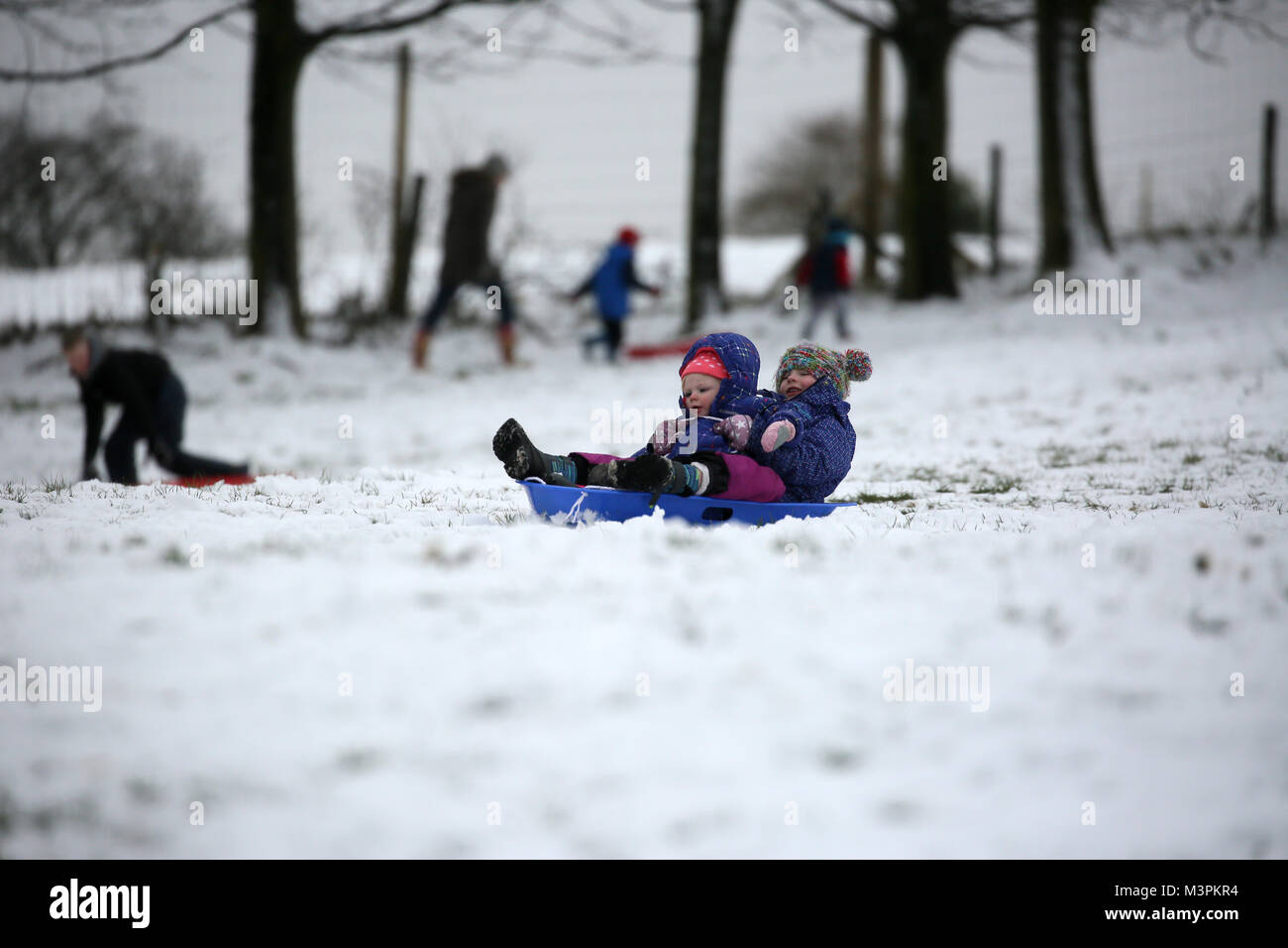 Milnrow memorial Park, Milnrow, lancashire, 12th February, 2018 ...