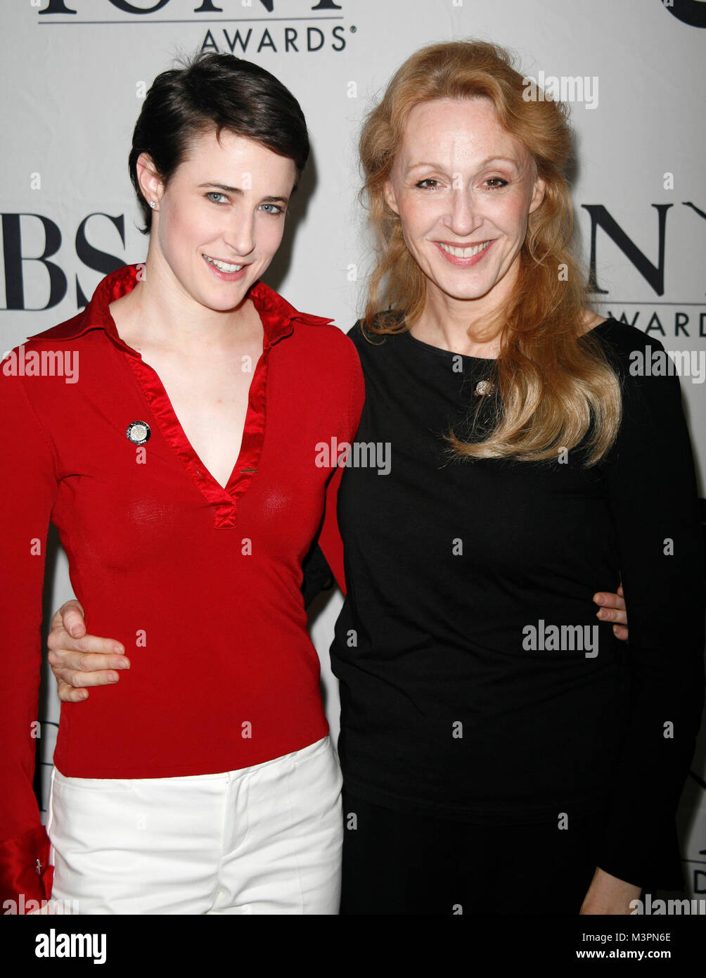 Xanthe Elbrick & Jan Maxwell attending the 2007 Tony Awards Meet the ...