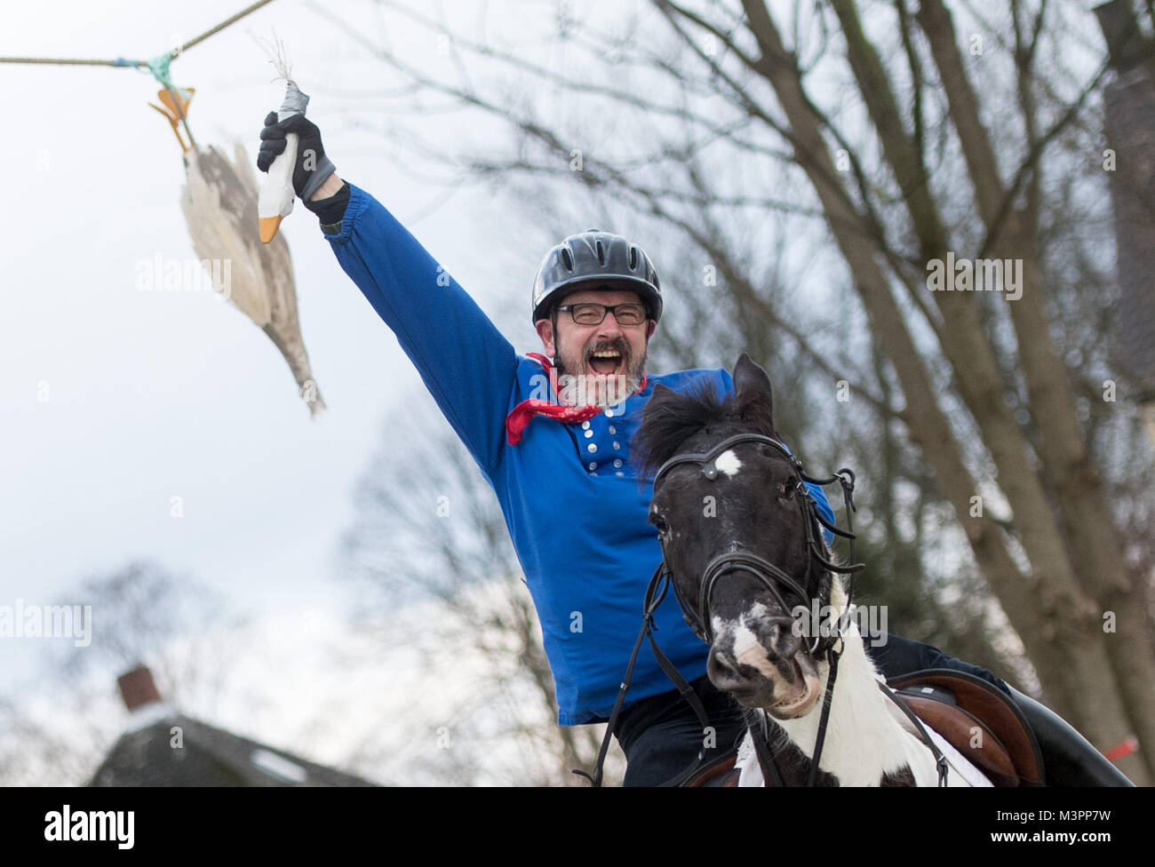 Bochum, Germany, 12 February 2018. The day's winner of the traditional ...