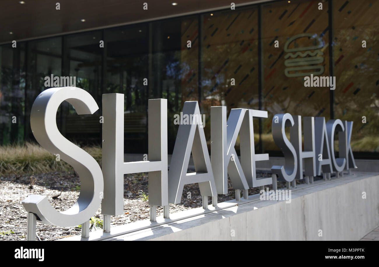 February 12, 2018 - Dallas, TX, USA - A Shake Shack is seen here in ...