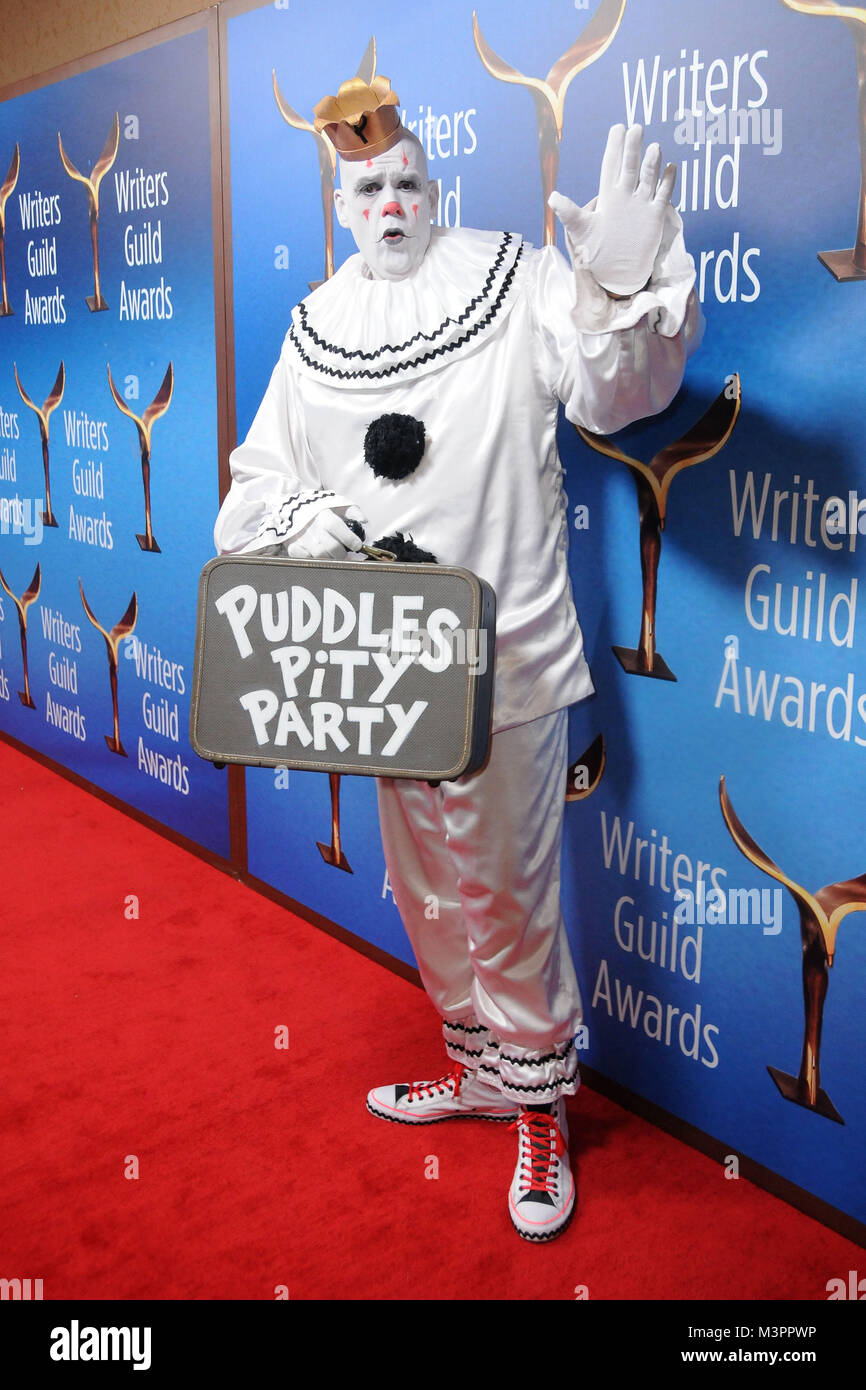 BEVERLY HILLS, CA - FEBRUARY 11: Singer Mike Geier, aka Puddles Pity ...