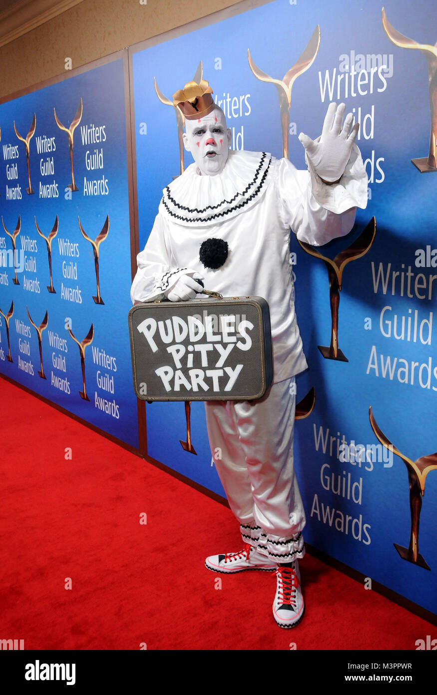 BEVERLY HILLS, CA - FEBRUARY 11: Singer Mike Geier, aka Puddles Pity ...