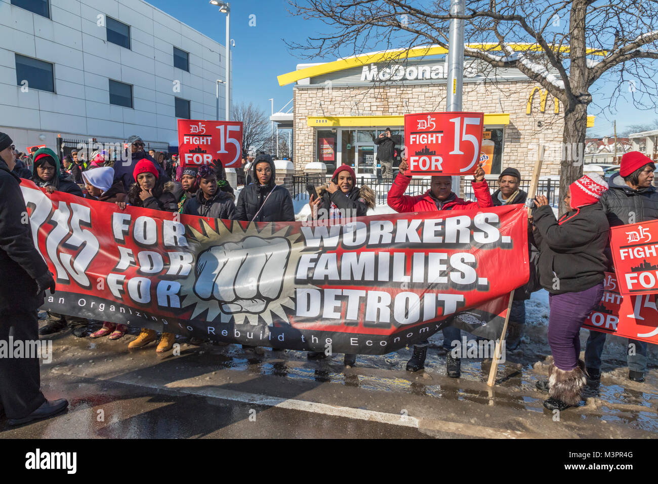 Detroit, Michigan USA - 12 February 2018 - On the 50th anniversary of ...
