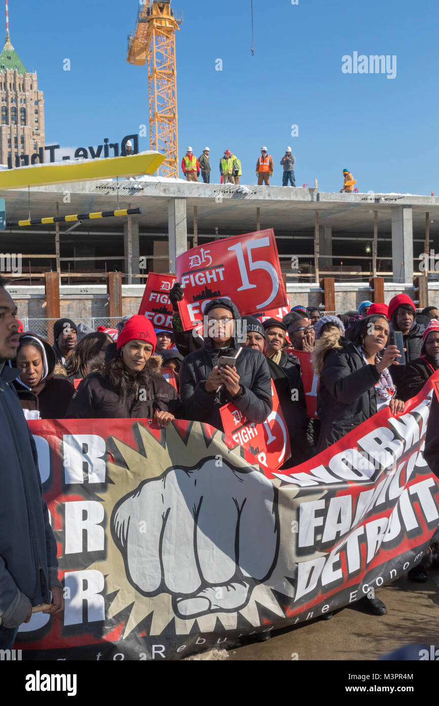 Detroit, Michigan USA - 12 February 2018 - On the 50th anniversary of ...