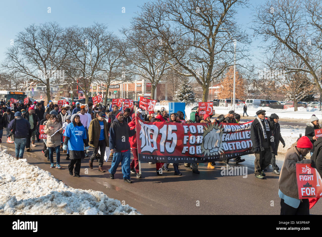 Detroit, Michigan USA - 12 February 2018 - On the 50th anniversary of ...