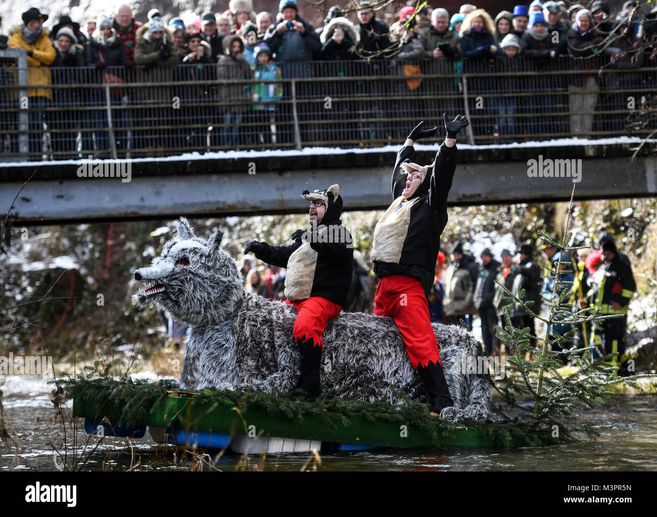 Schramberg, Germany. 12th Feb, 2018. Karsten Birbaum and Alexander ...