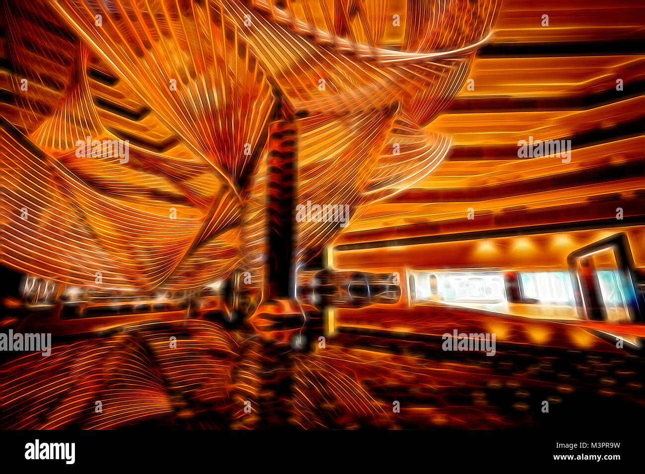 Shiny Hotel Lobby taken in 2015 Stock Photo - Alamy