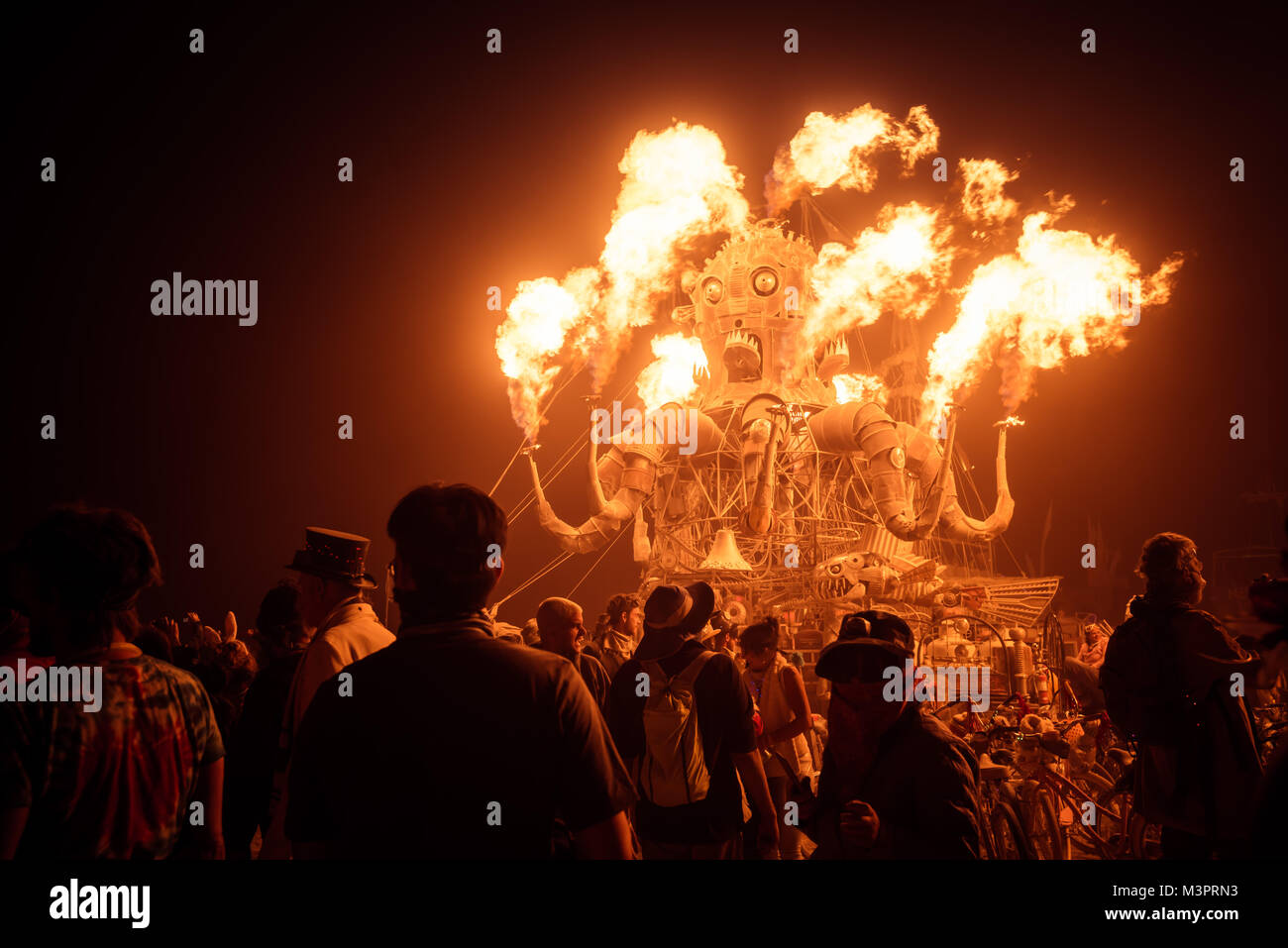 Burning man festival black rock hi-res stock photography and images - Alamy