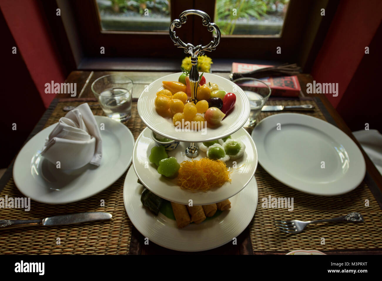 Afternoon tea at the beautiful Italian-Thai mansion, The Praya Palazzo ...