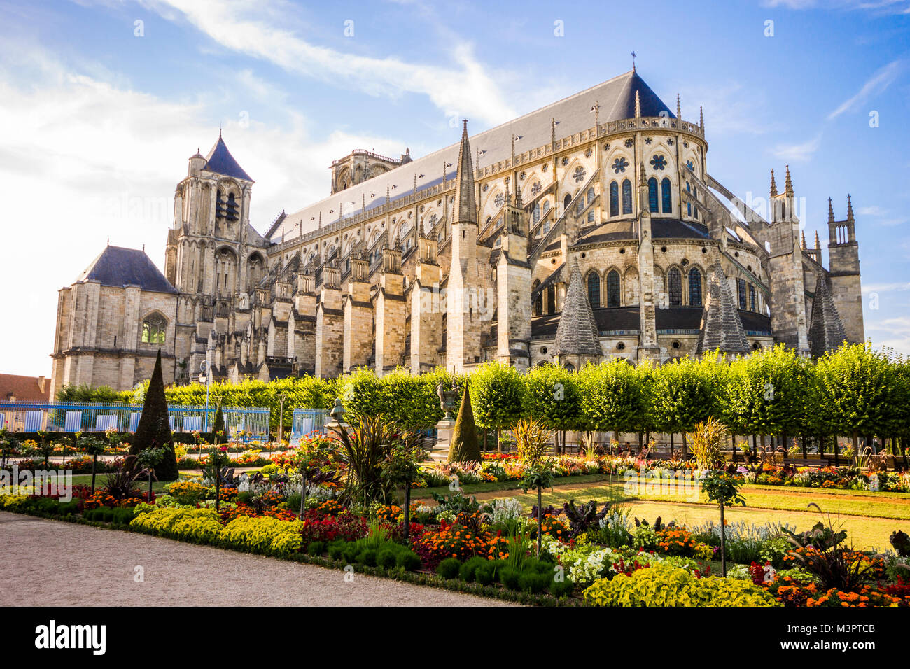 Bourges Cathedral, a Roman Catholic church located in Bourges, France ...