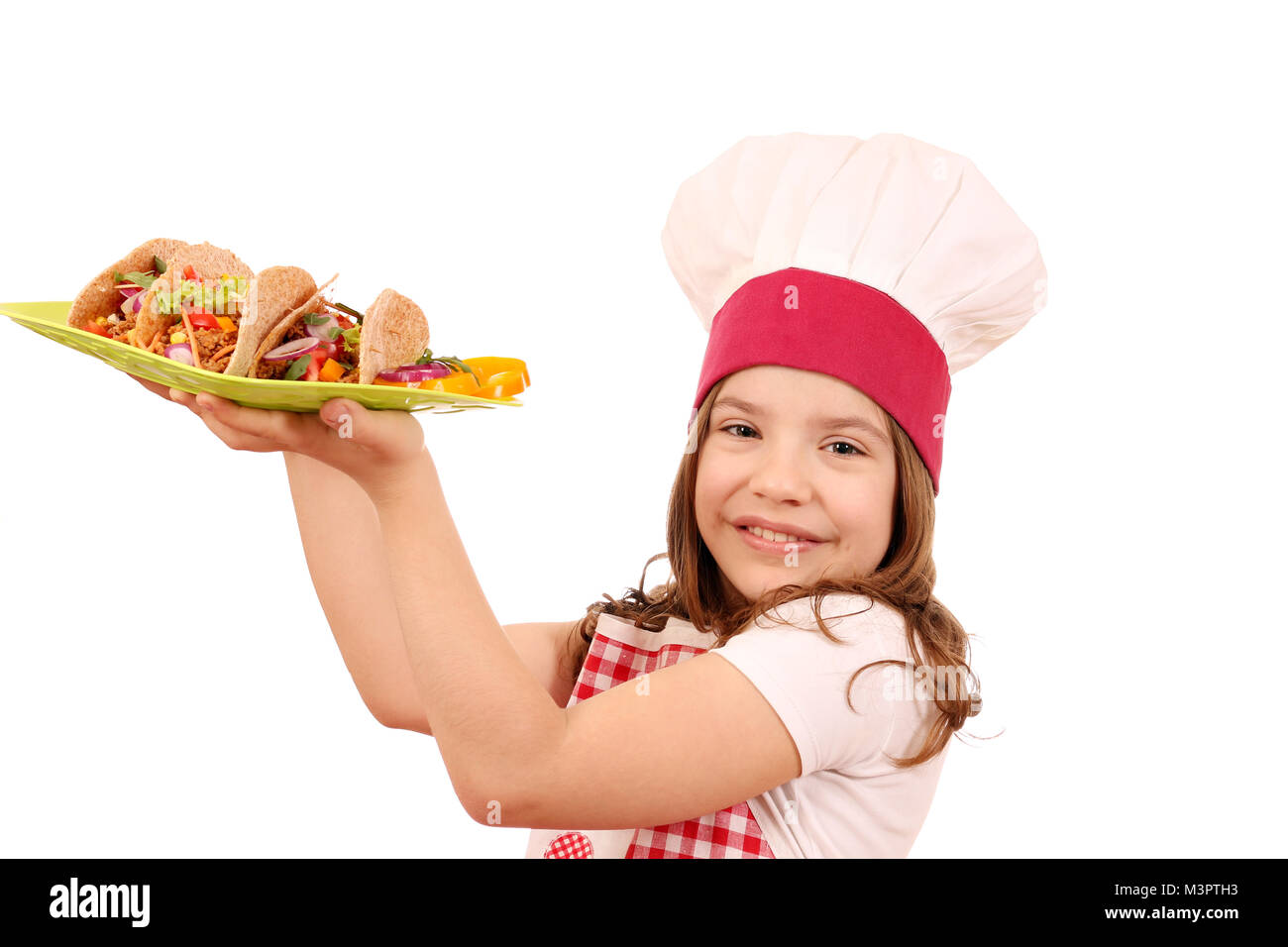 Mexican girl cooking hi-res stock photography and images - Alamy