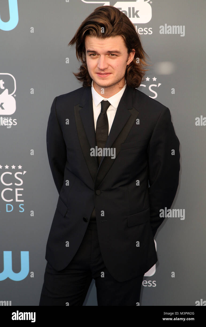 The 23rd Annual Critics' Choice Awards - Arrivals Featuring: Joe Keery ...