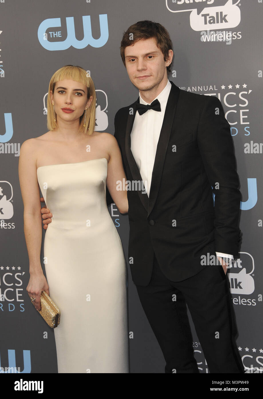 The 23th Annual Critics Choice Awards Arrivals Featuring: Emma Roberts ...
