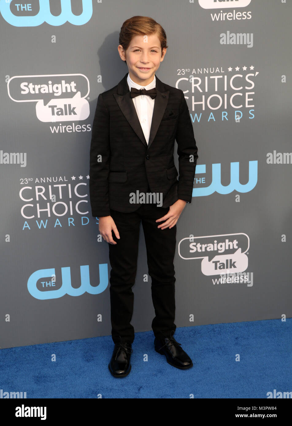 The 23rd Annual Critics' Choice Awards - Arrivals Featuring: Jacob ...