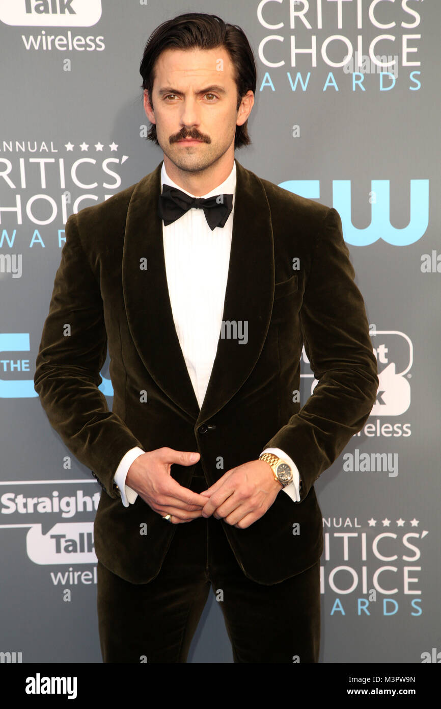 The 23rd Annual Critics' Choice Awards - Arrivals Featuring: Milo ...