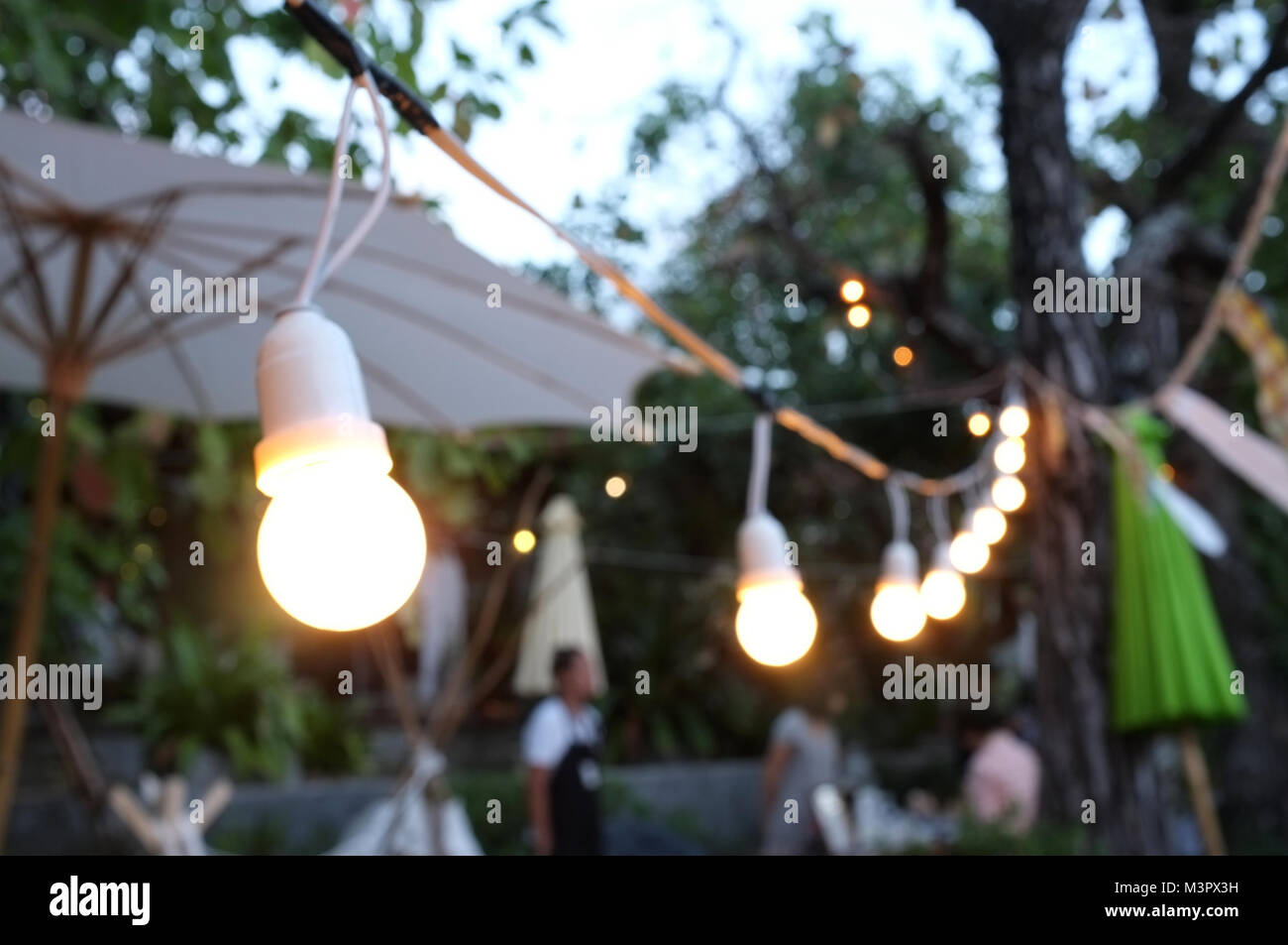 Beautiful retro background , Light bulb decor glowing for abstract ...