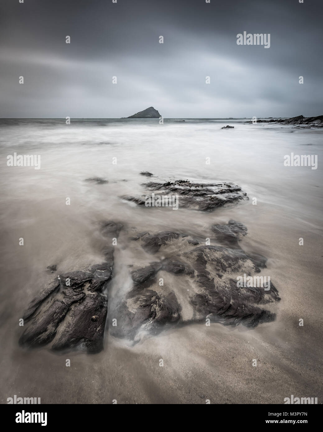 Wembury Beach in South Devon Stock Photo - Alamy