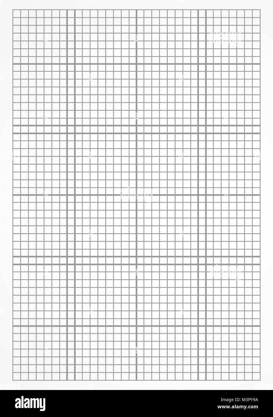 Square lined grid sheet of notebook paper Stock Vector Image & Art - Alamy