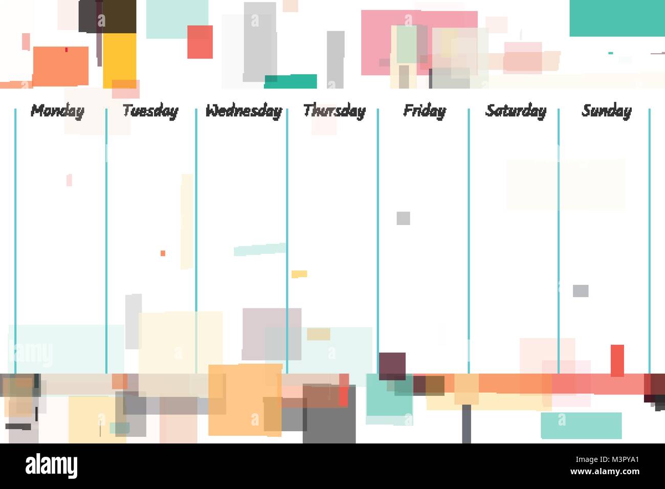 Weekly planner hi-res stock photography and images - Alamy