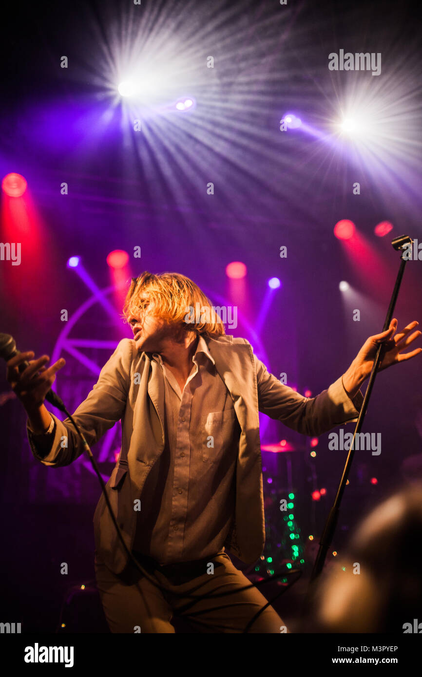 The American indie rock band Foxygen performs a live concert at the ...