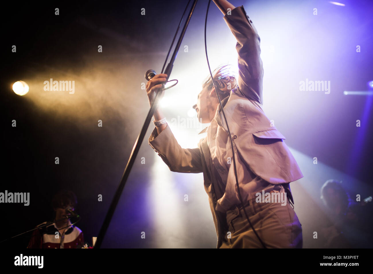 The American indie rock band Foxygen performs a live concert at the ...