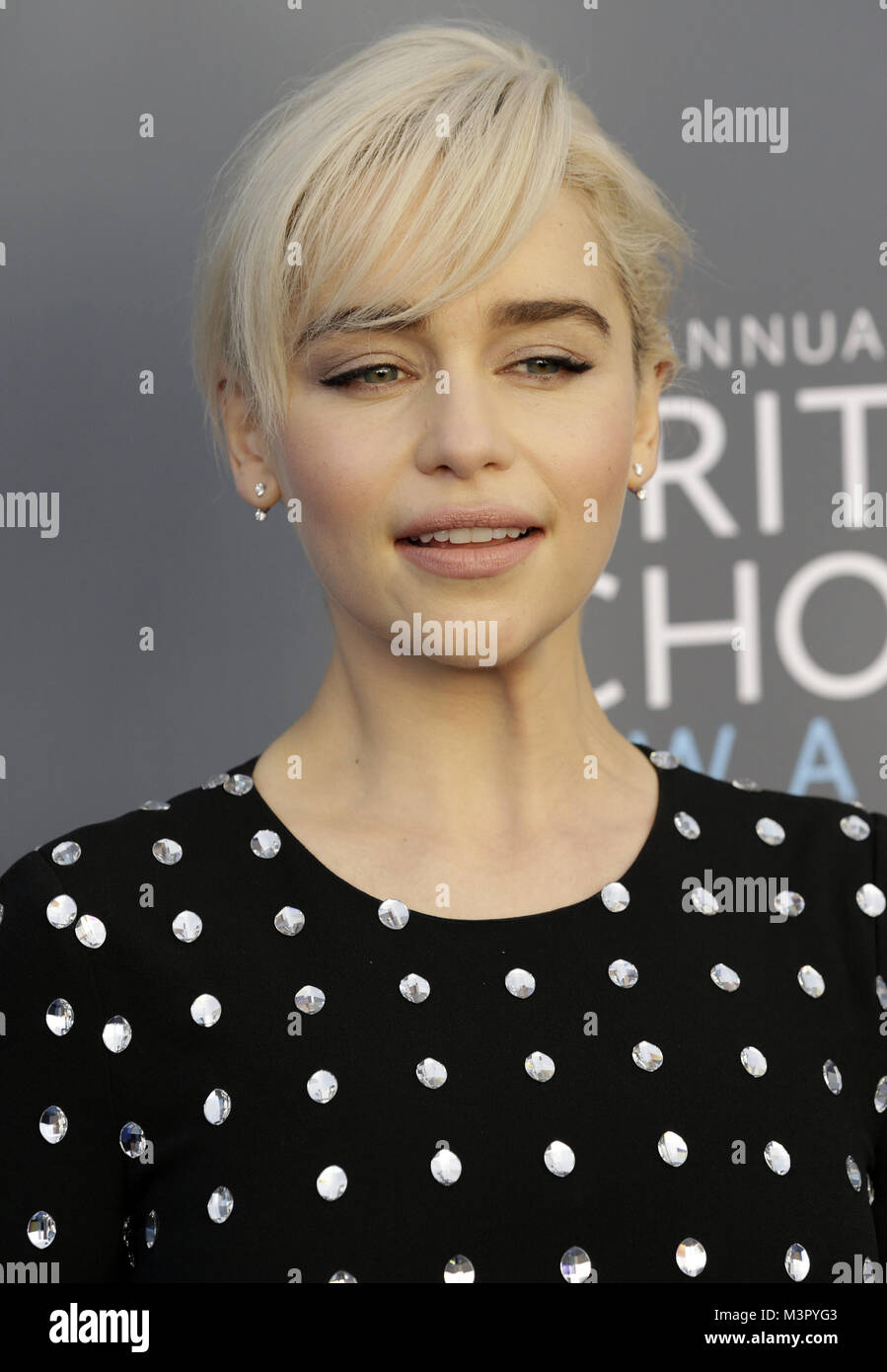 The 23rd Annual Critics' Choice Awards - Arrivals Featuring: Emilia ...